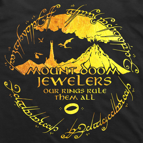 Lord of the Rings: Mount Doom Short-Sleeved T-Shirt | Fancentric