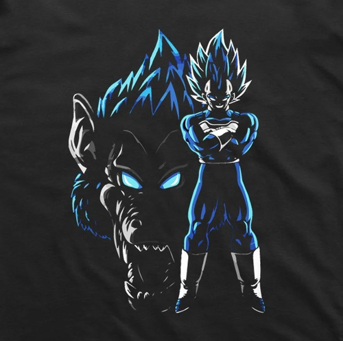 Dragonball: Vegeta Primal Short Sleeve T-Shirt | Fancentric