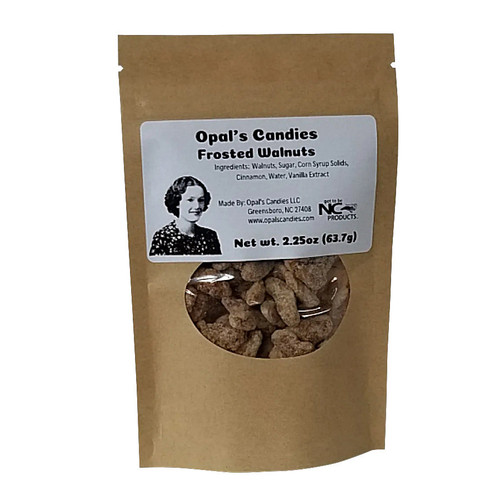 Opal's Frosted Walnuts 2.25oz | Opal's Candies