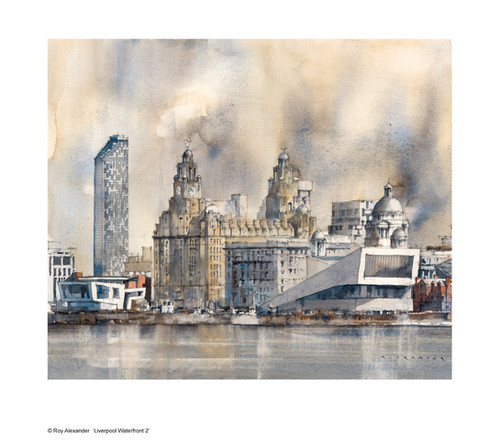 Liverpool Waterfront 2, Original Painting | liverpoolpictures