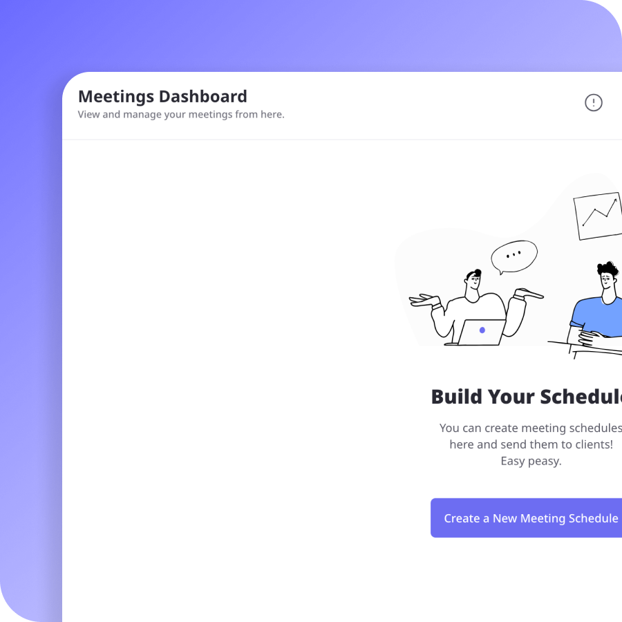 Schedule Meetings | ClientManager.io