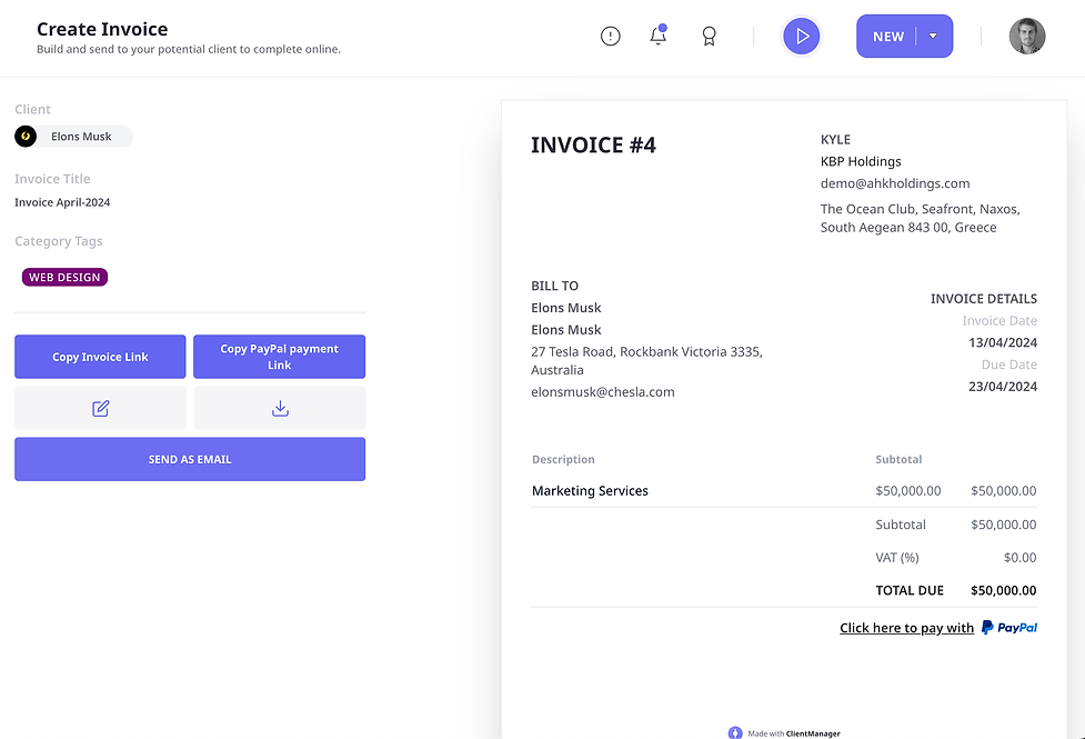 Client Onboarding For Freelancers | ClientManager