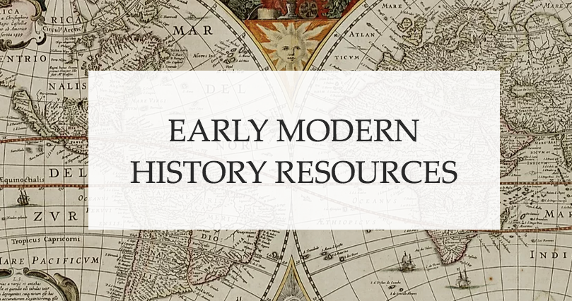 Early Modern History | MEMSLib