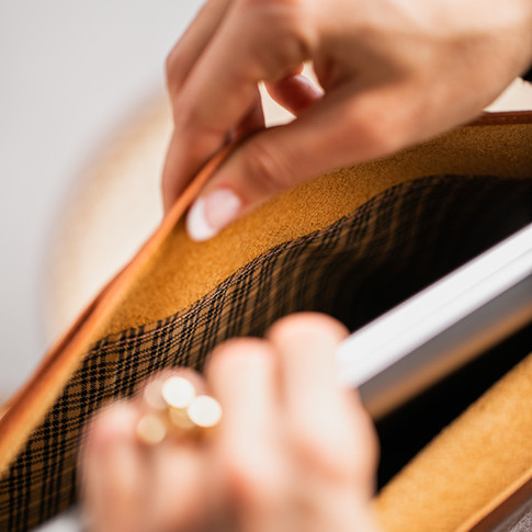 Cases de Notebook | Blanco Couro