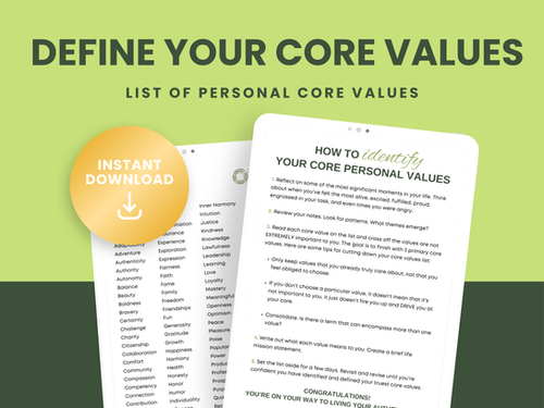 List of Core Values | The Trybe