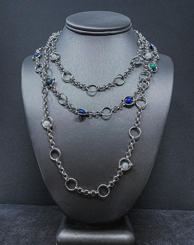 Perigee and Apogee Necklaces, Ready to Ship | IronLaceDesign