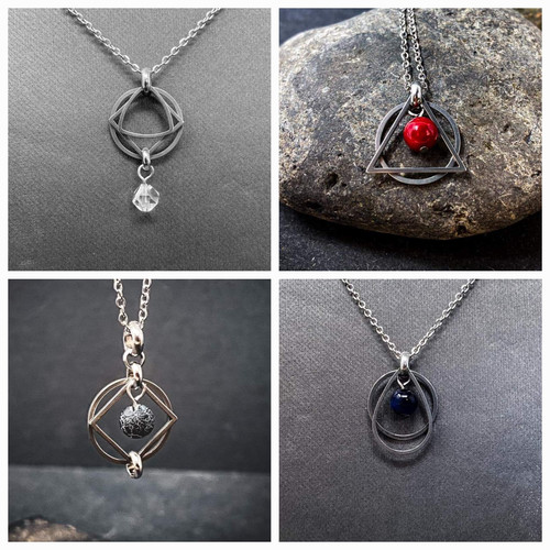 Elemental Pendants | IronLaceDesign