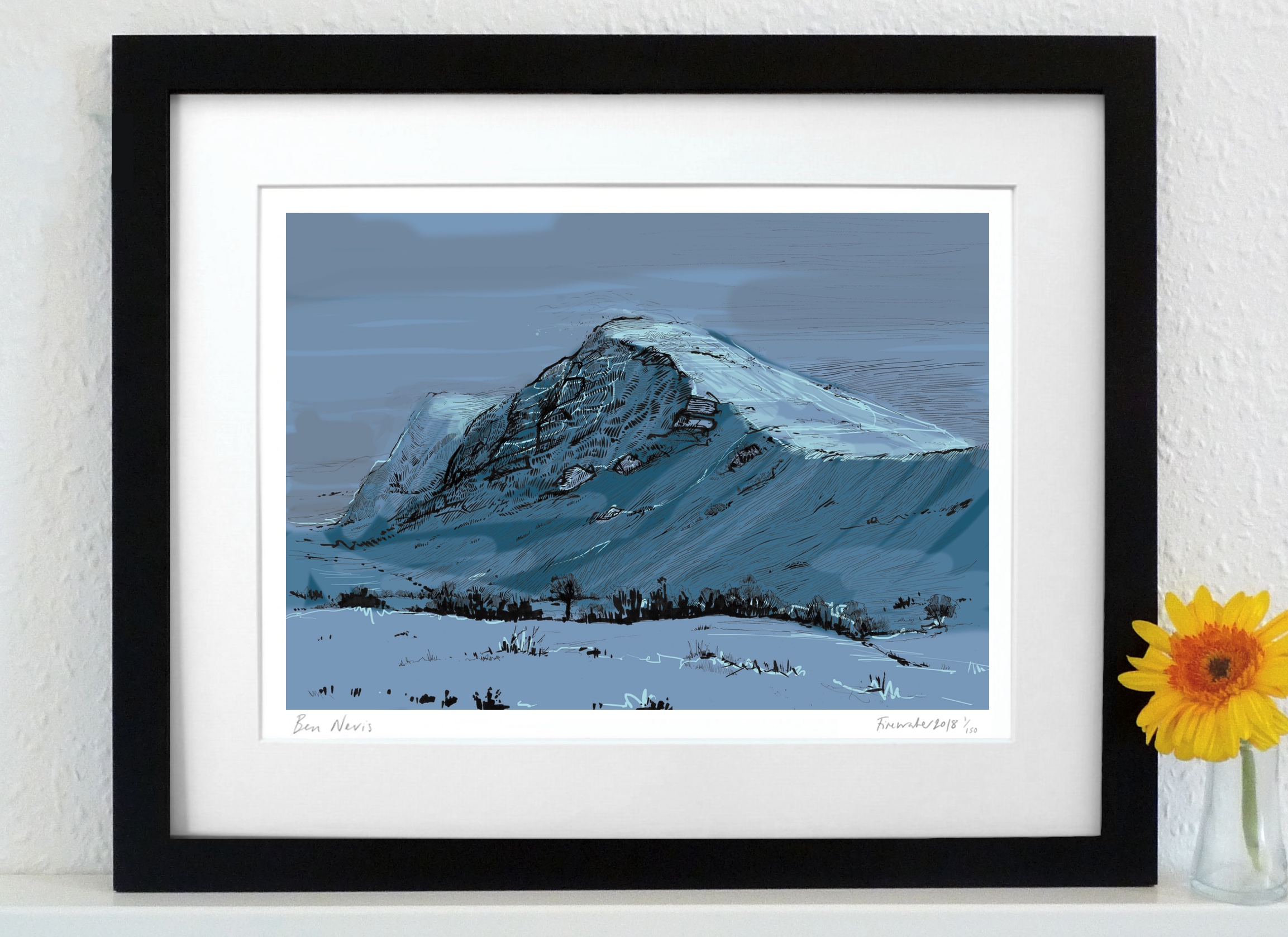 BEN NEVIS ARTWORK | Limited edition | Firewater Gallery