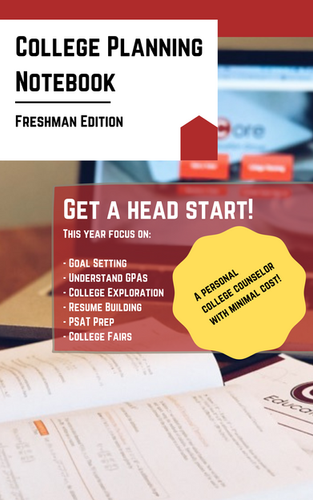 College Planning Notebook - Freshman Edition | Math Scribbles