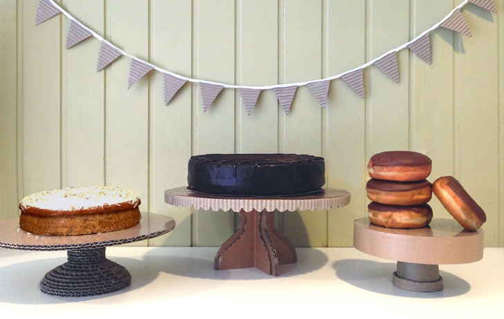 Cardboard Cake Stands