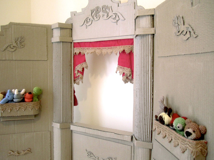 Cardboard Puppet Theatre
