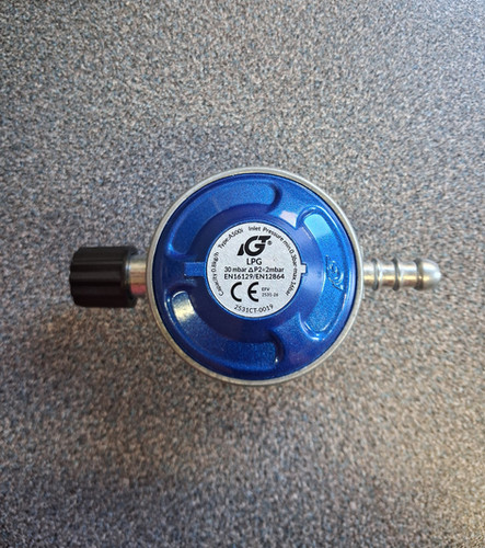 30mbar Butane Gas Regulator for Disposable Cartridges | Harlequin ...
