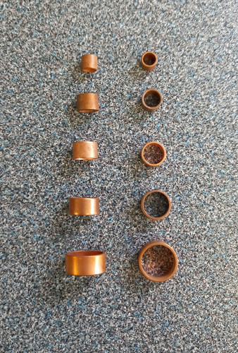 Wade Imperial Gas Fitting Copper Olives - Single or Pack of 10 ...