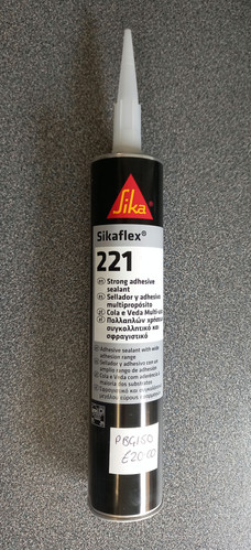Sikaflex 221 Strong Adhesive and Sealant 300ml Tube - White | Harlequin ...