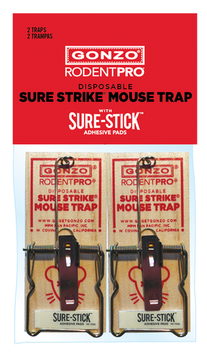 GONZO® RodentPro® Sure-Strike® with Sure-Stick™ adhesive pads | gonzostore