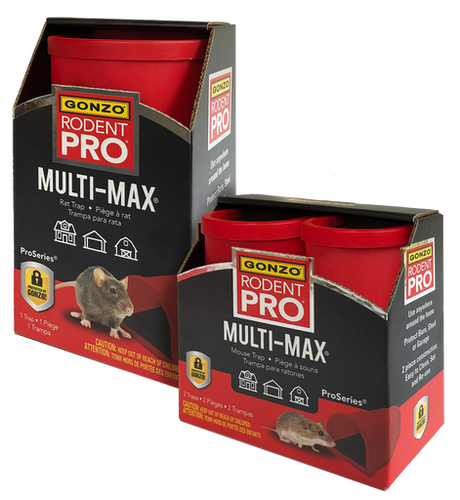 GONZO®RodentPro® MULTI-MAX® TRAPS | gonzostore