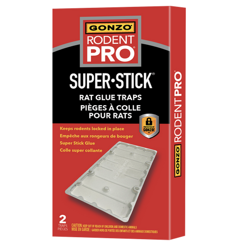 GONZO® RodentPro® 7016 Super•Stick® Rat Glue Traps | gonzostore