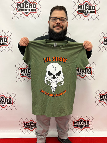 Official Lil Show the Redneck Brawler T-shirt | Micro Wrestling