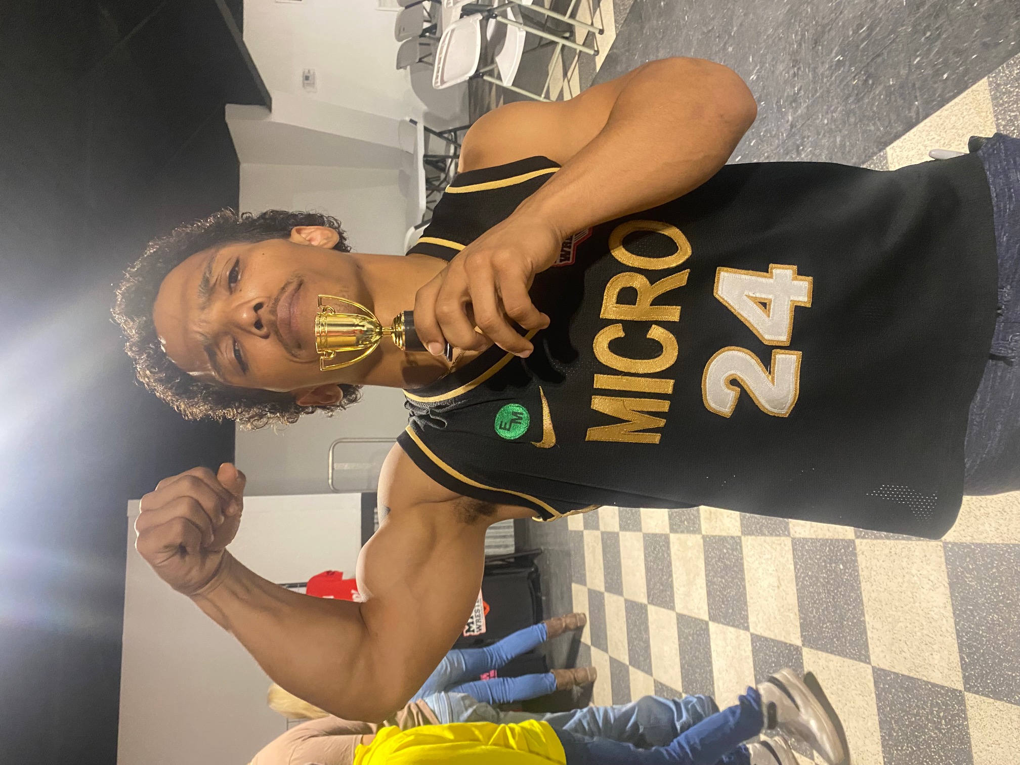 Image with a caption: HotRod Micro Champion?