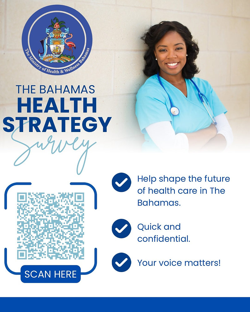We need your input: The Bahamas health strategy survey