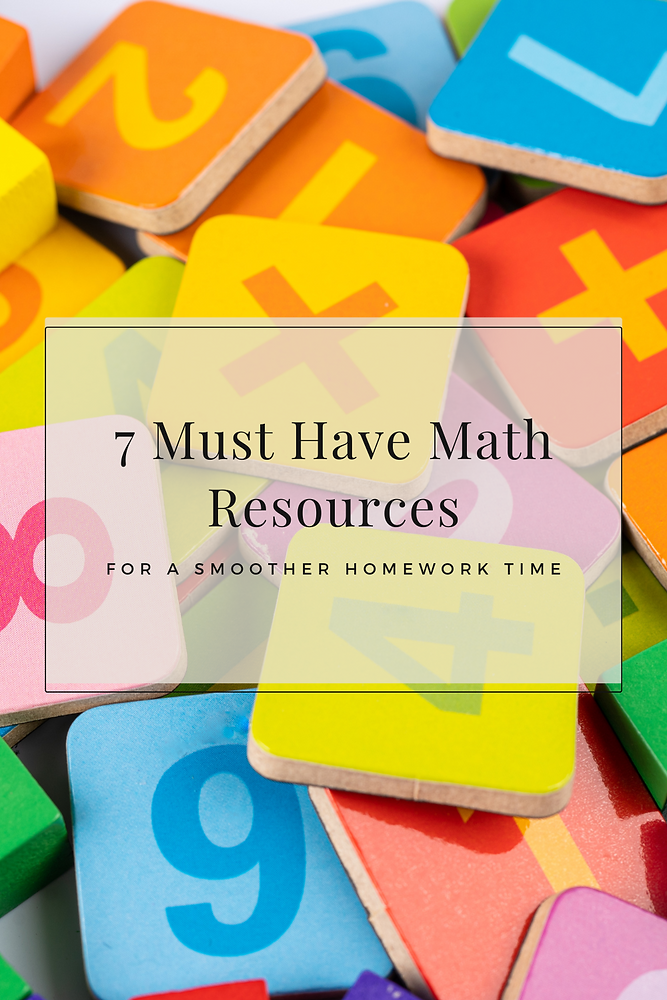7 Must Have at Home Math Resources