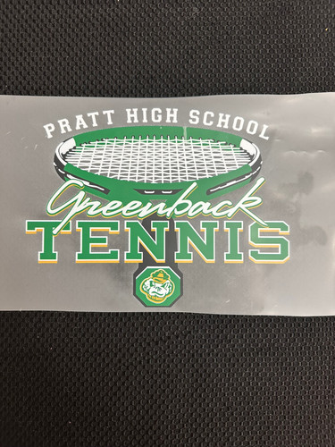 Greenback Tennis - Pratt High | Redemption Grafix