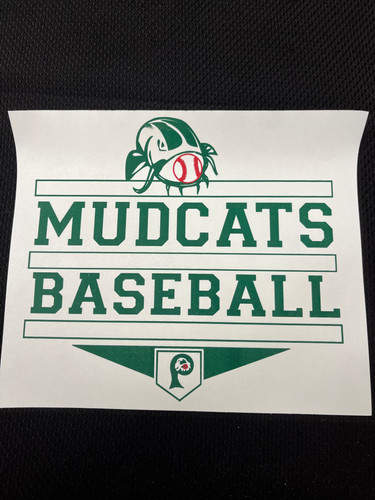 Mudcats Baseball - Green | Redemption Grafix