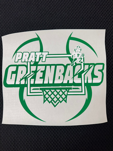 Greenback Basketball (Net, Ball & Frog) | Redemption Grafix