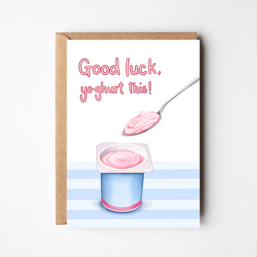 Good Luck, Yo-ghurt This | Katie Tinkler