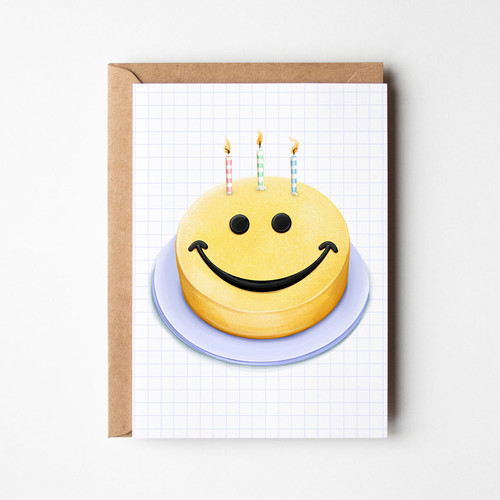Happy smile birthday cake | Katie Tinkler