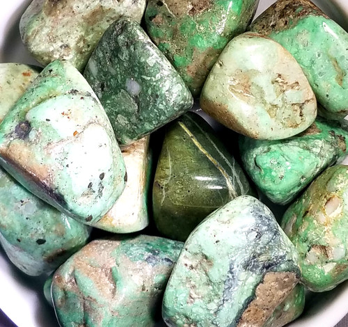 Variscite Tumbled | tnphhaus