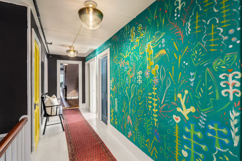 Second Floor Hallway Murals