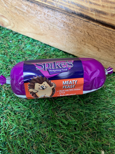Spikes Meaty Feast Sausage Hedgehog Food 120g | STANAH