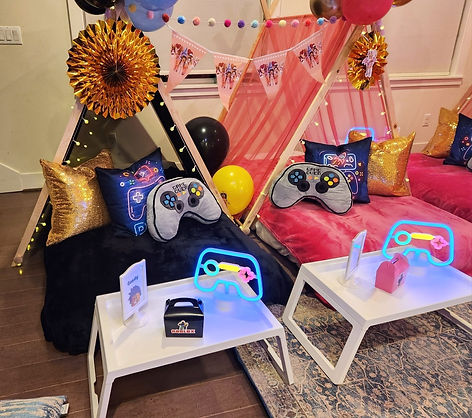 Fanciful Celebrations Seattle Teepee Sleepovers