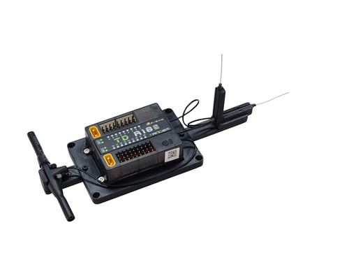 FRSKY TD R18/SR18 Receiver Mount with Antenna Guides | AirBoss RC