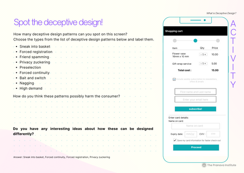 Practitioner's Manual | The Design Beyond Deception Project