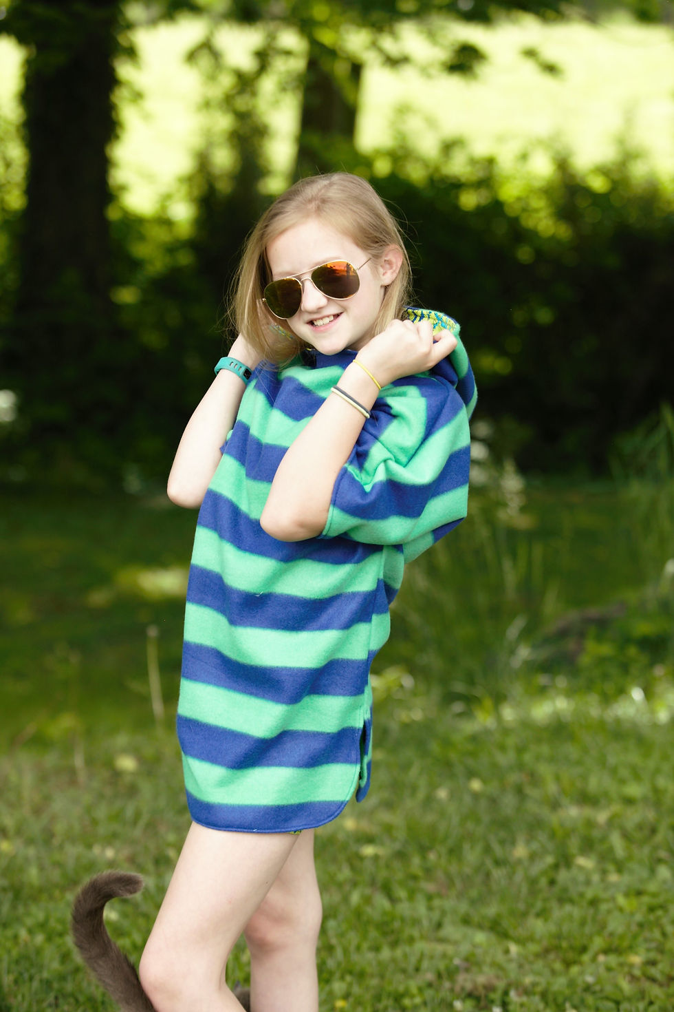 MBJM Swim Shorties and Pool/Beach Poncho