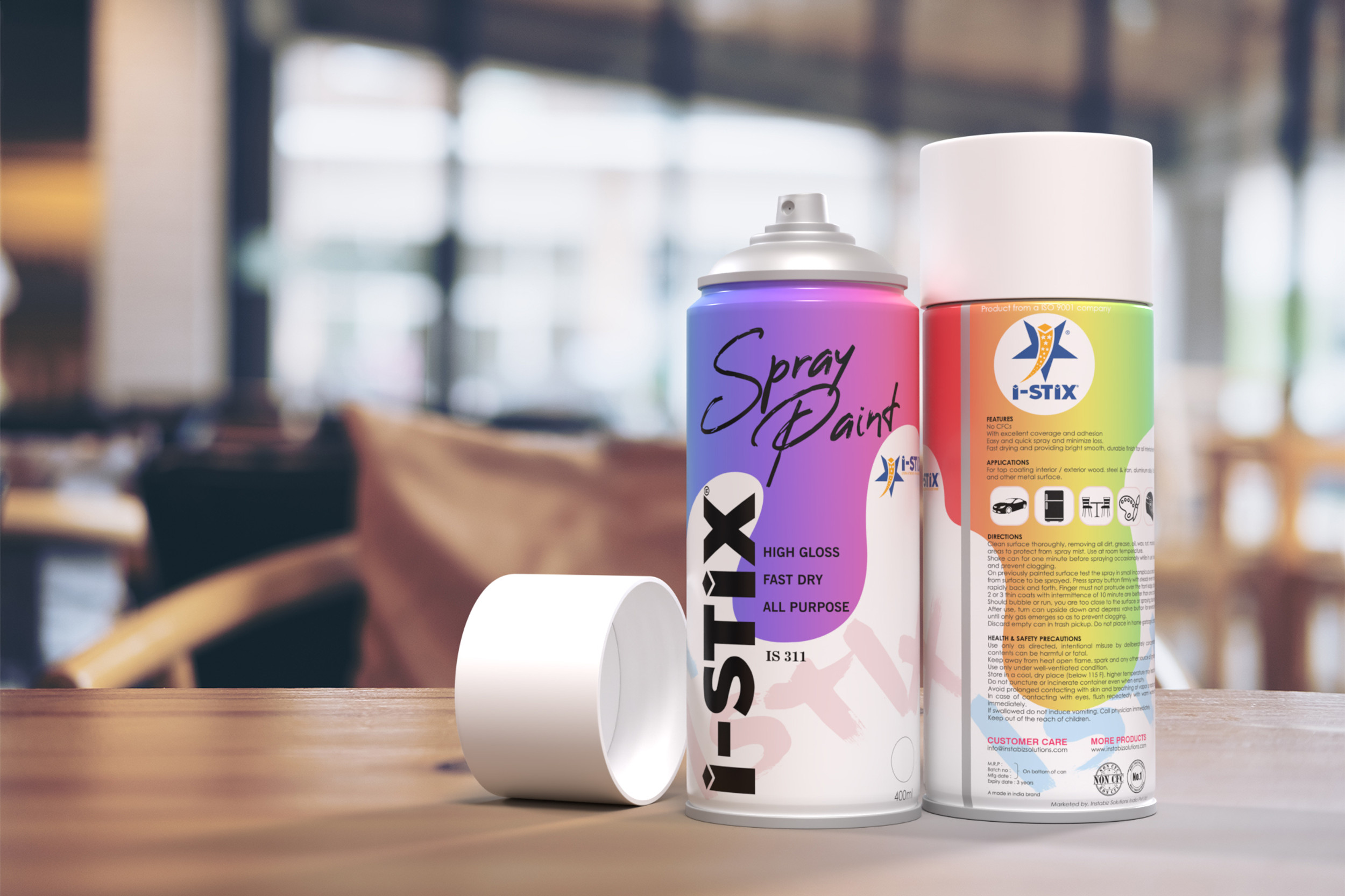 Best Spray Paints and Remover Sprays | i-STIX