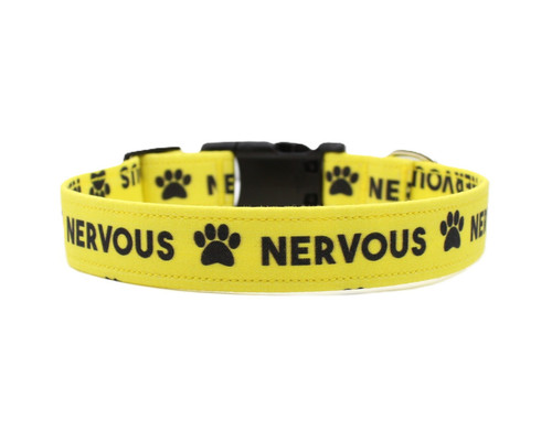 Nervous Dog Collar | Furever Fashion, LLC