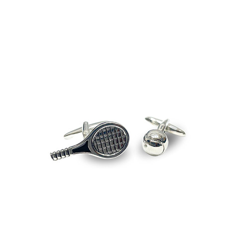 Tennis Racket and Ball Cufflinks | Common Suits