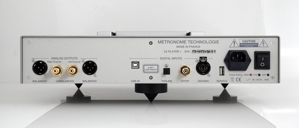無需要太多．動聽便足夠MÉTRONOME CD 10 CD播放機