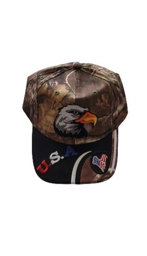 Camouflage Eagle Head Hat | Pittsburgh Sports Me