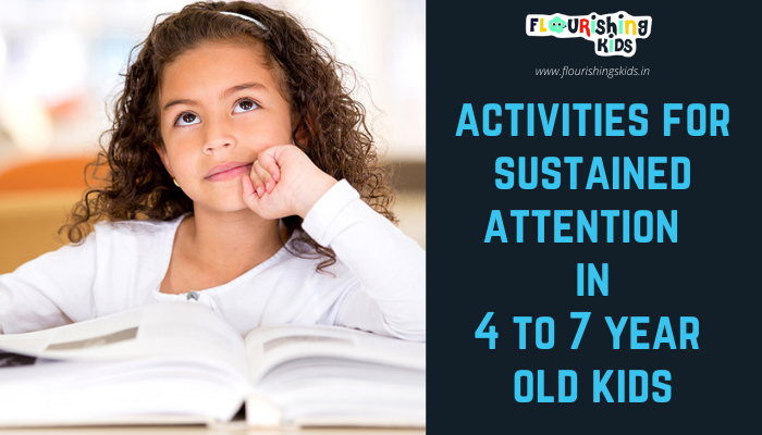 Activities for Sustained Attention in 4 to 7-year-old kids