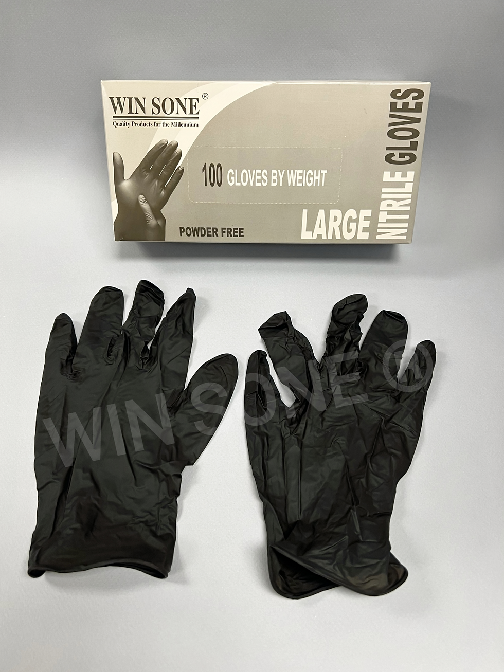Black Nitrile Gloves | Super Win Enterprise