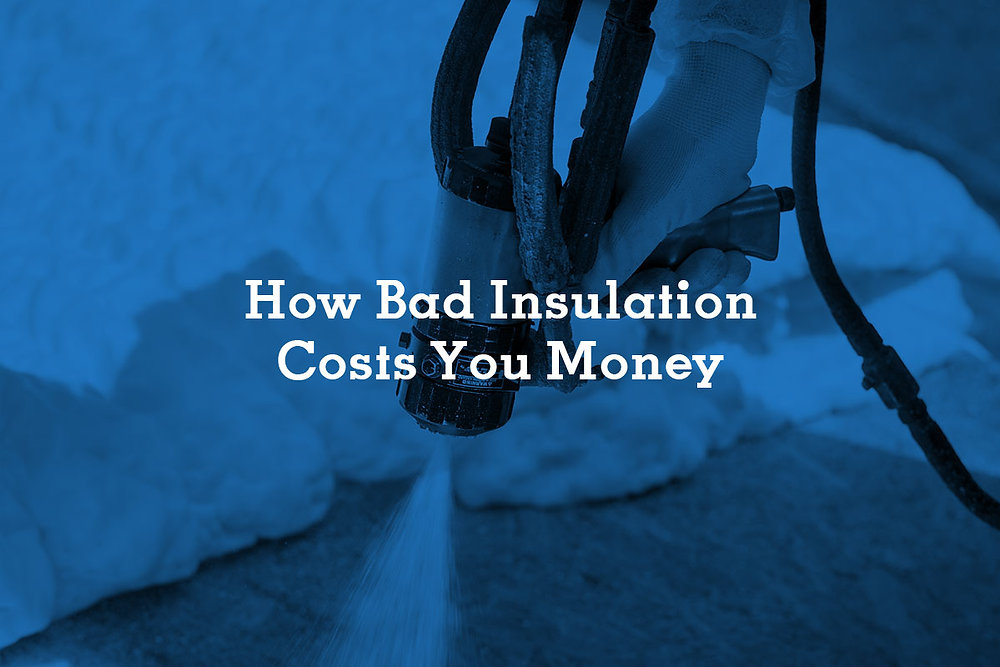 How Bad Insulation Costs You Money