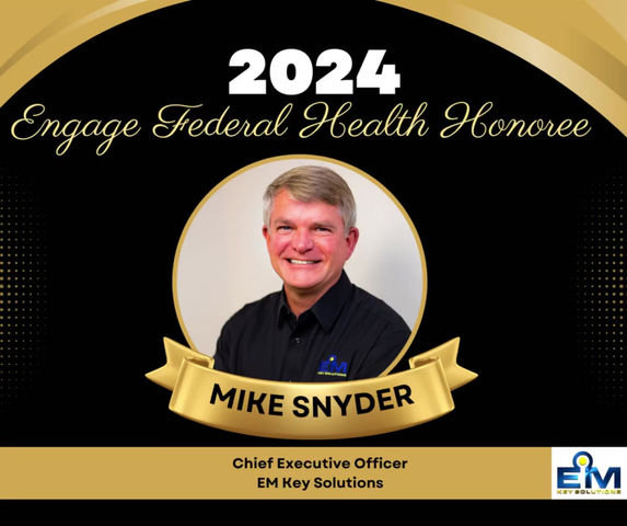 EMKS CEO Mike Snyder Named as 2024 Engage Federal Health Honoree