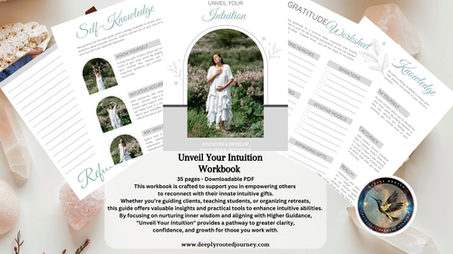 Unveil Your Intuition Workbook - Client Tool/Retreats/Lead Magnet ...