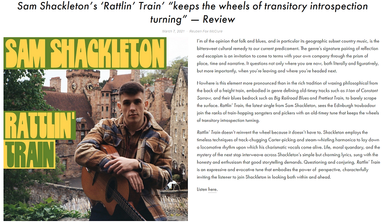 Press | Sam Shackleton