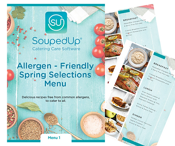 Allergen-Friendly Spring Selections Menu