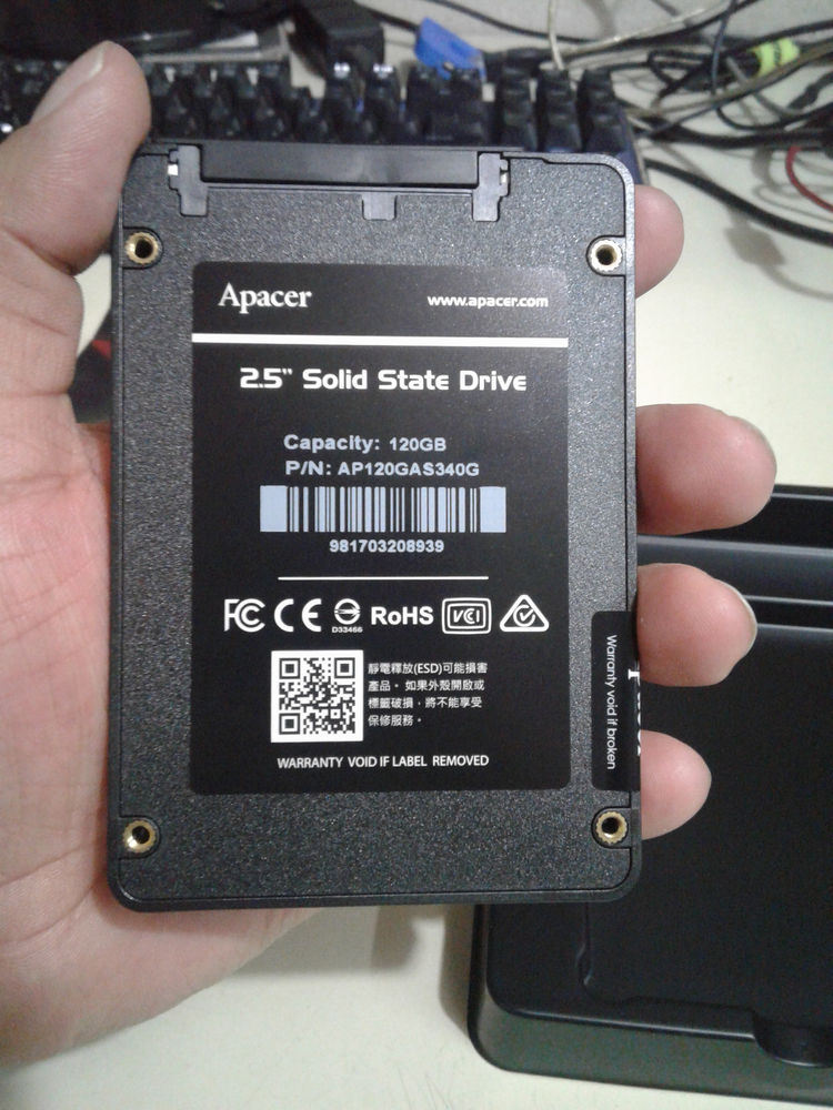 Review Apacer Panther SSD AS340 120GB